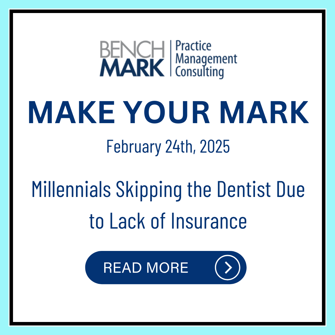 Millennials Skipping the Dentist Due to Lack of Insurance - Bench Mark